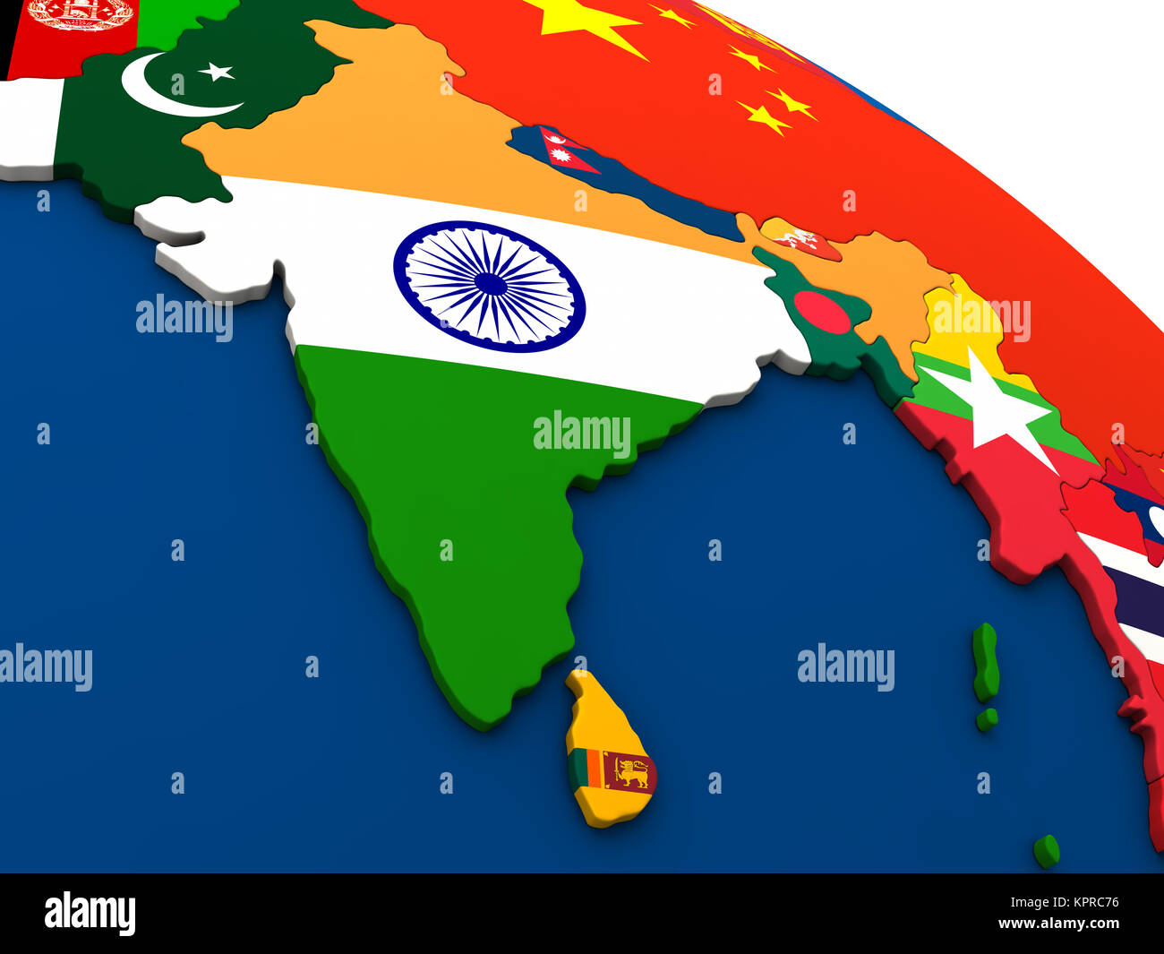 Indian nations map hi-res stock photography and images - Alamy