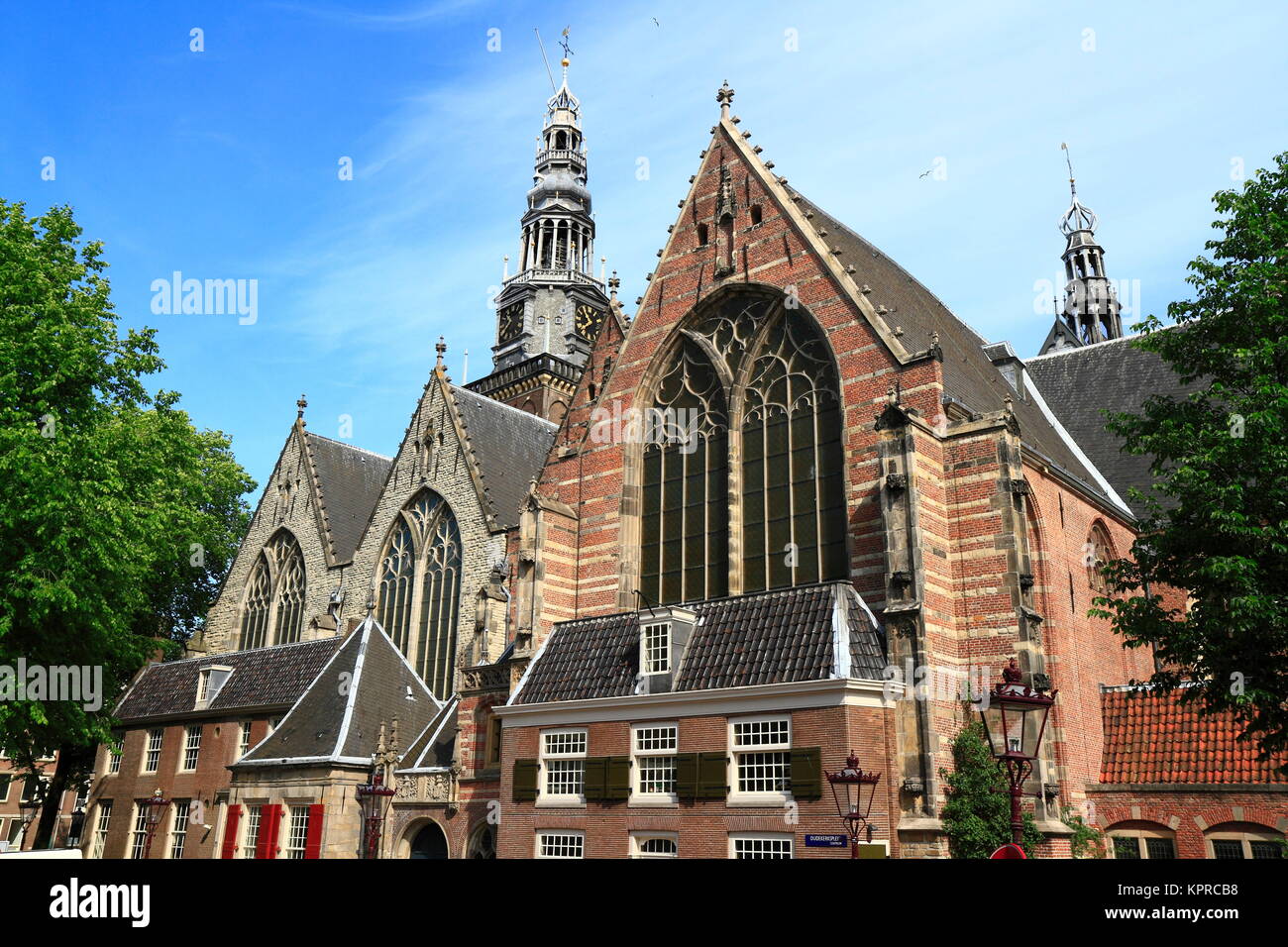 The Oude Kerk Church, Amsterdam Stock Photo - Alamy