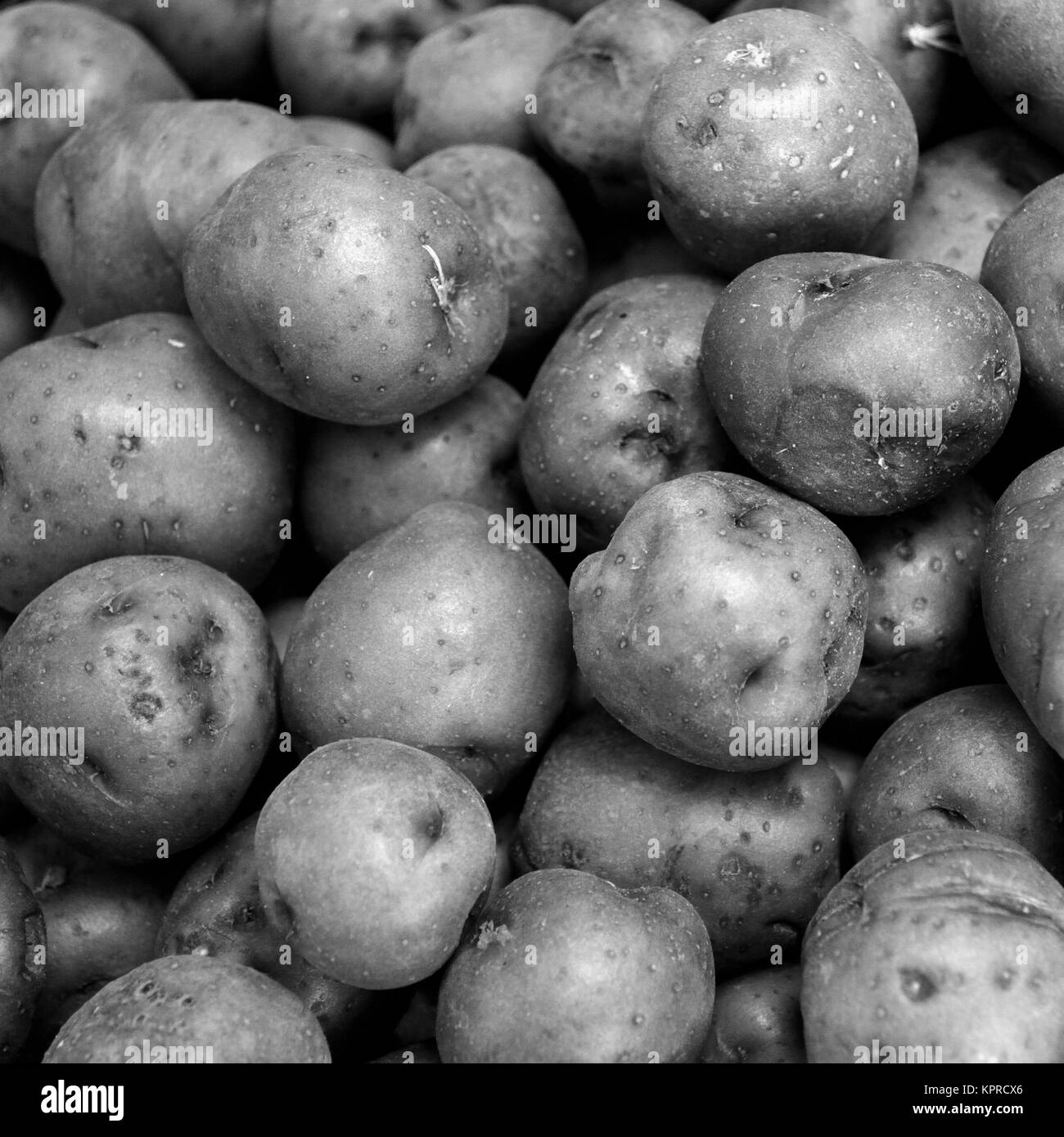 Red skin vegetable Black and White Stock Photos & Images - Alamy