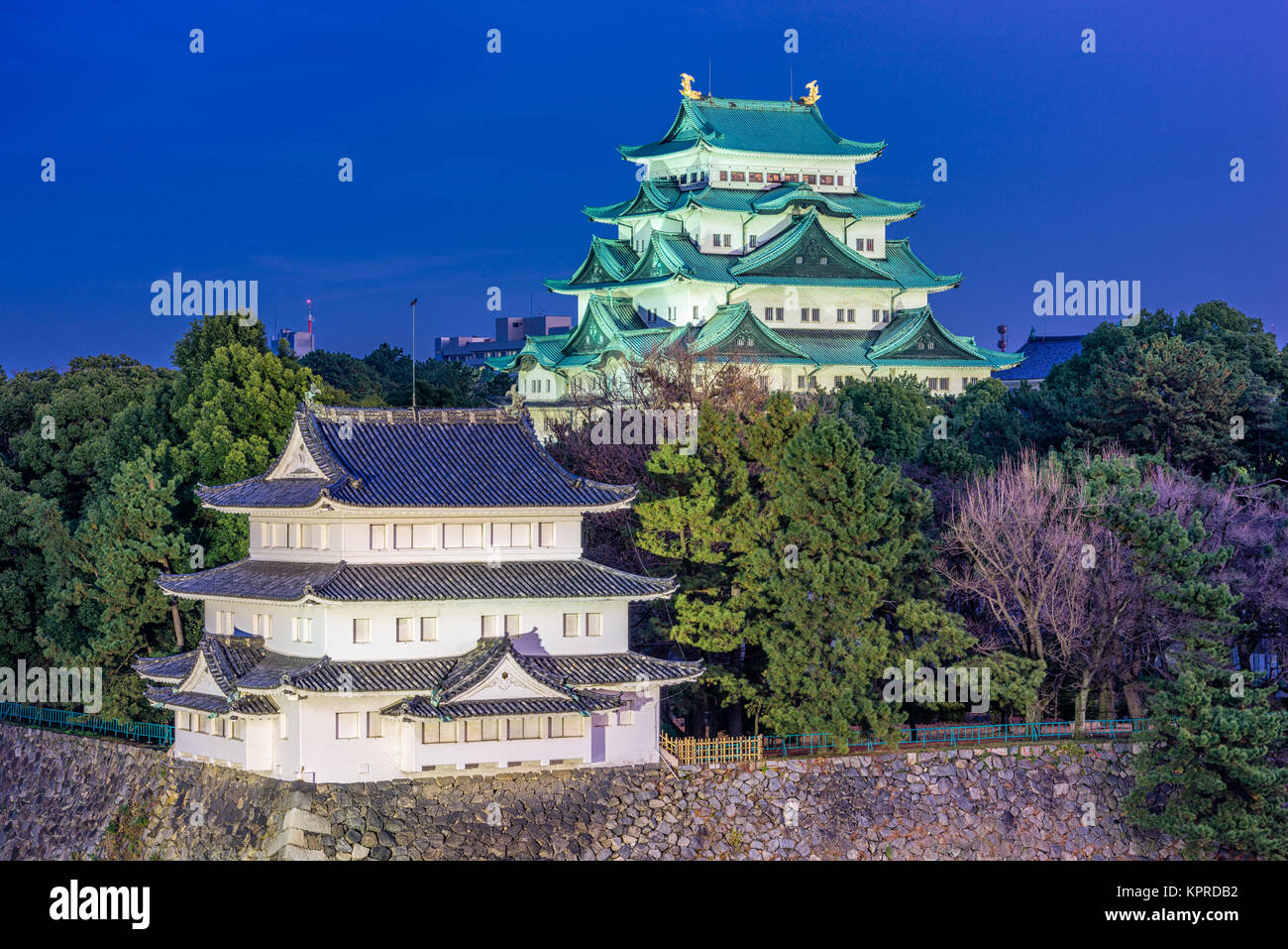 Nagoya japan skyline castle hi-res stock photography and images - Alamy