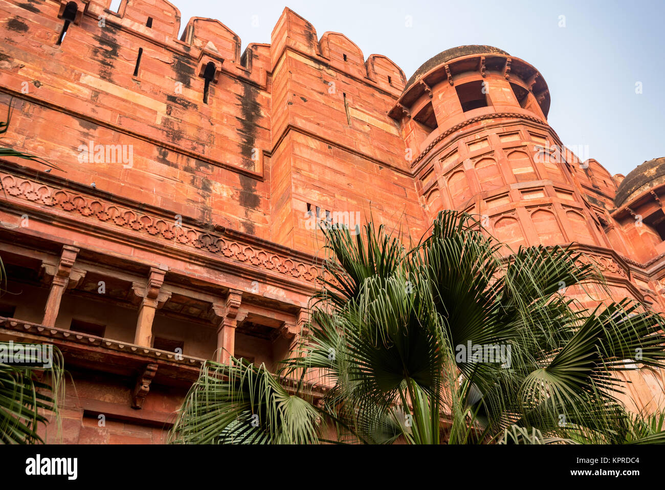 Red Fort situated in Agra, India Stock Photo - Alamy