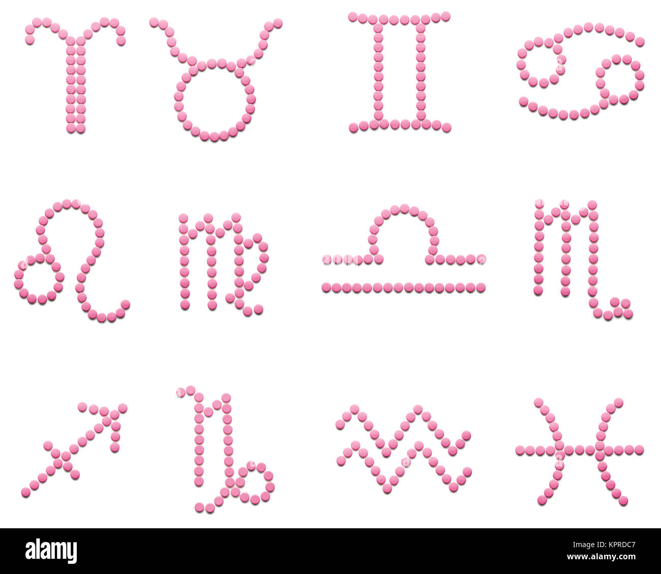 Medicine drugs icon set Cut Out Stock Images & Pictures - Alamy