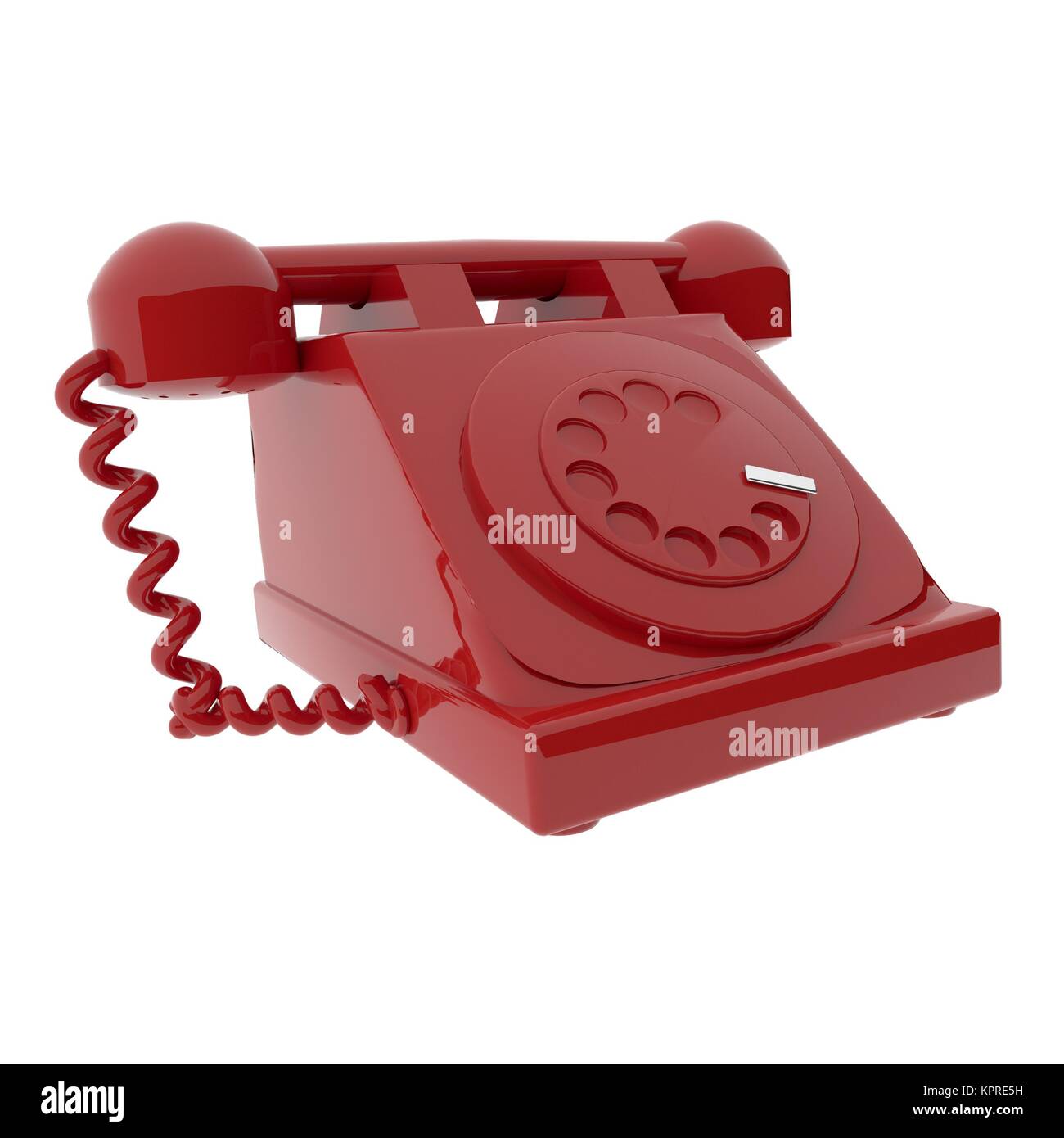 Traditional phone icon Cut Out Stock Images & Pictures - Alamy