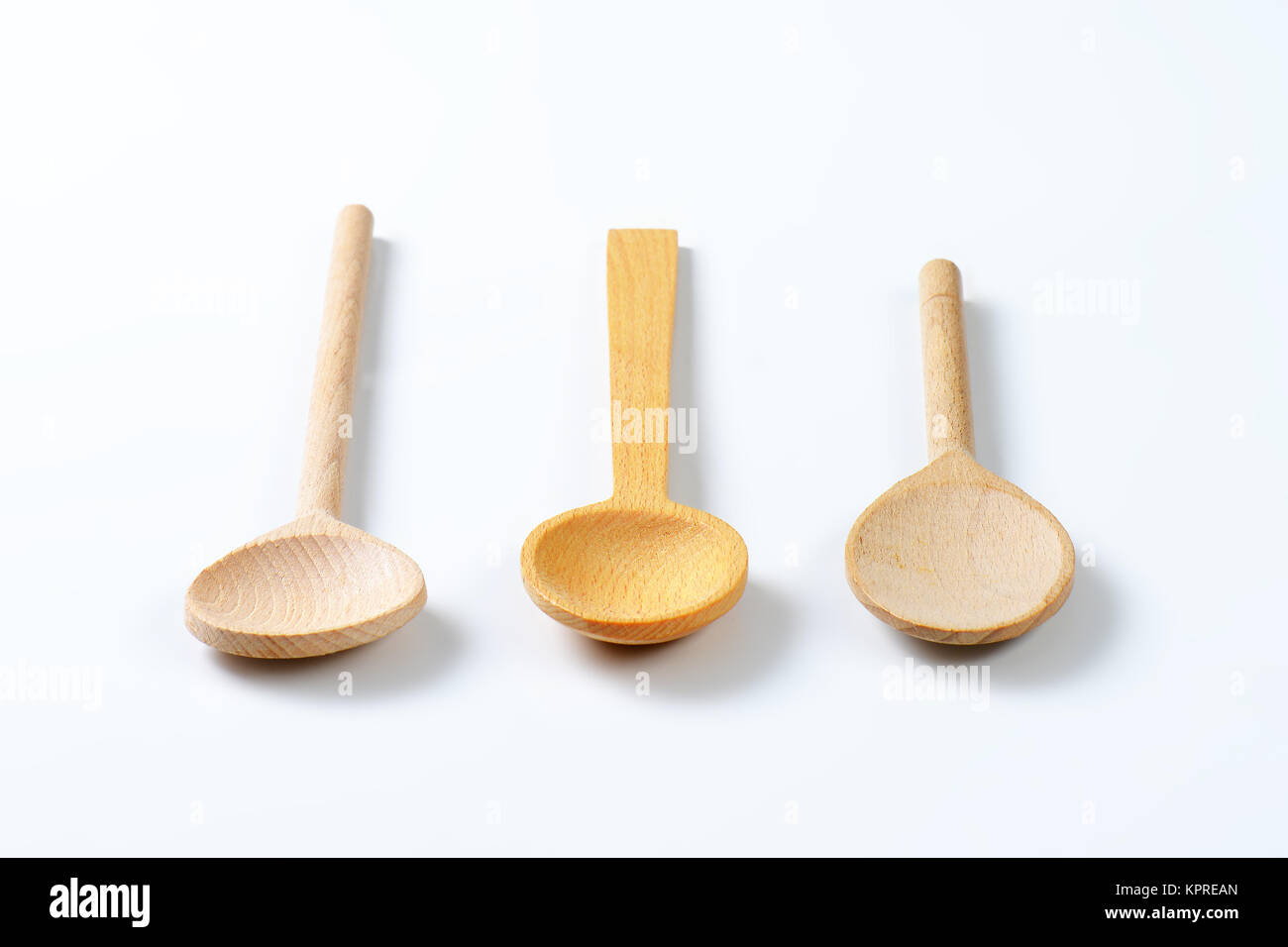 variety of wooden spoons Stock Photo - Alamy