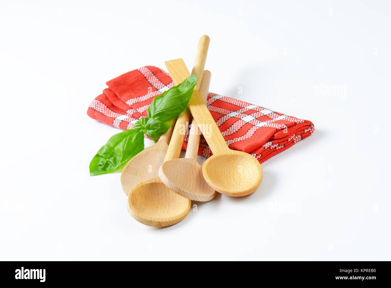 group of wooden spoons Stock Photo - Alamy