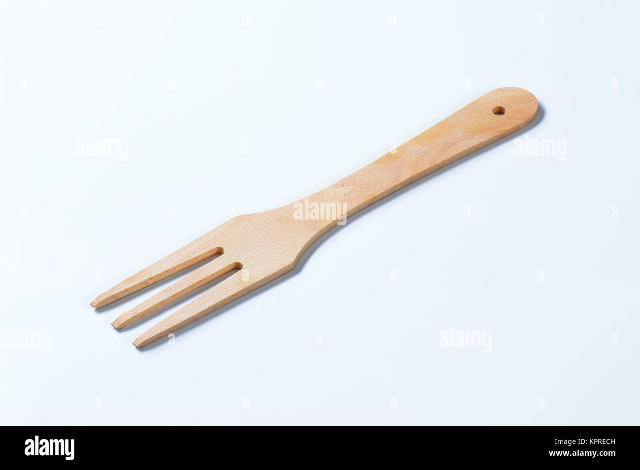 flat wooden fork Stock Photo - Alamy