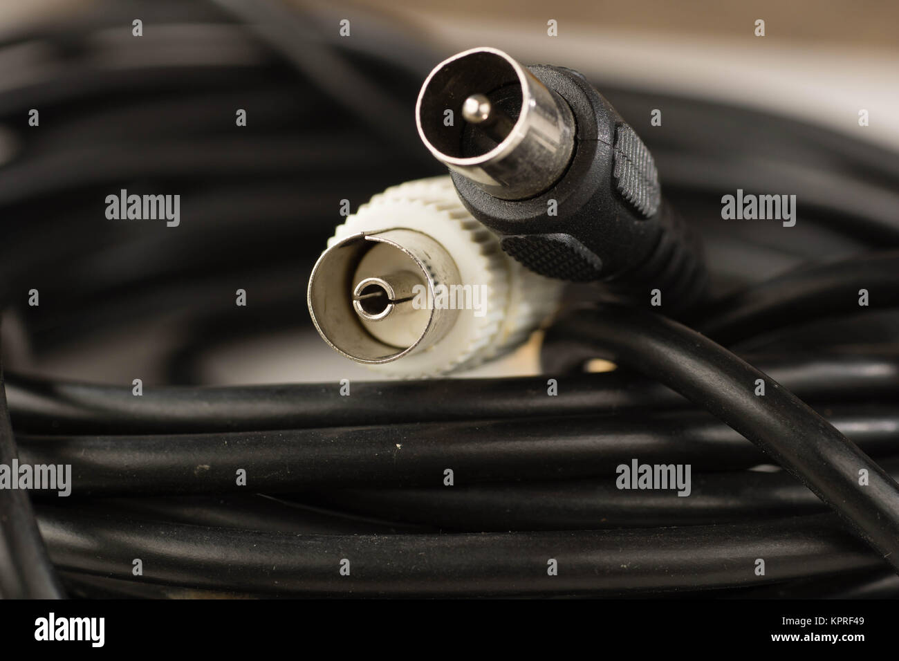 Tv scart connection hi-res stock photography and images - Alamy