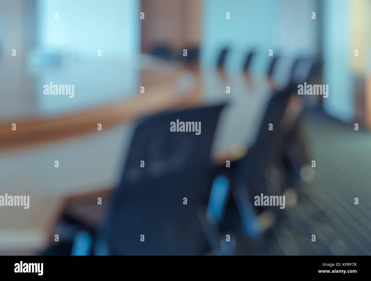 Blurred conference room for background Stock Photo - Alamy