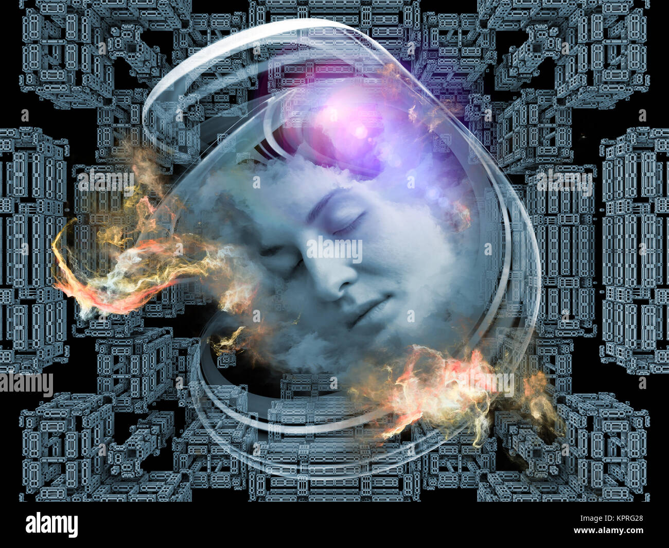 Toward Digital Thinking Stock Photo - Alamy