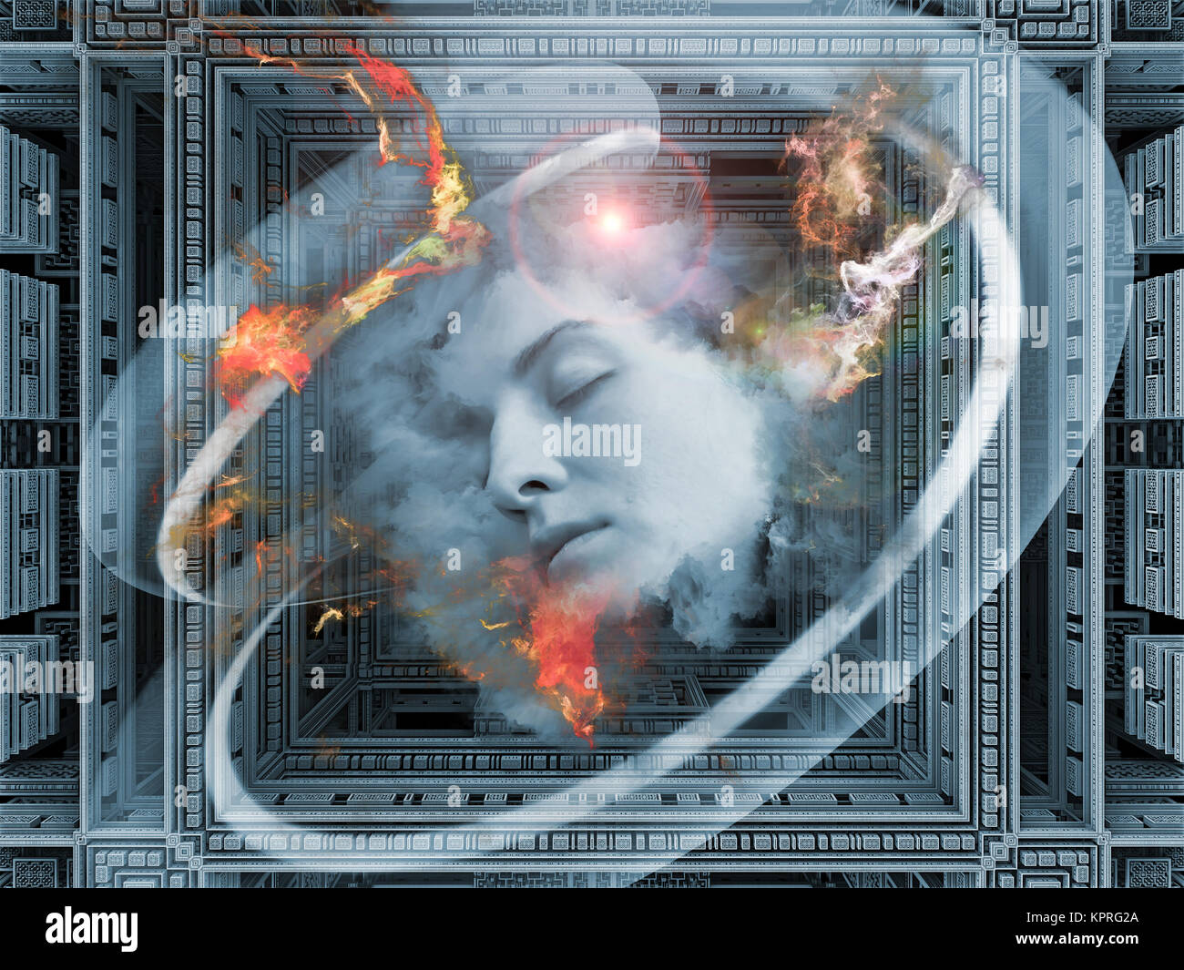 Toward Digital Thinking Stock Photo - Alamy