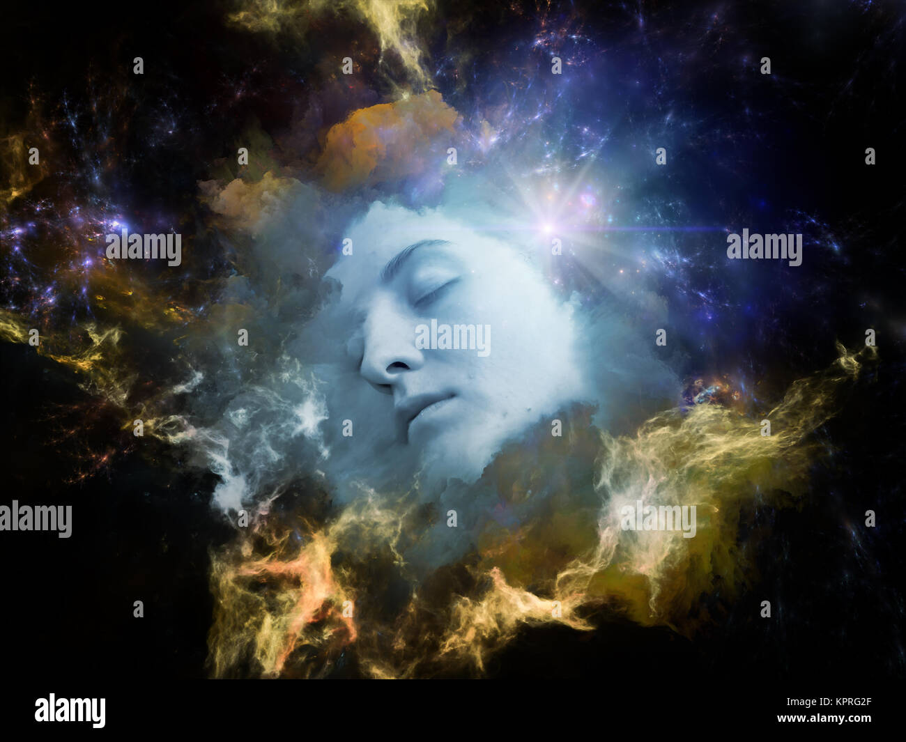 Illusion of Self Stock Photo - Alamy