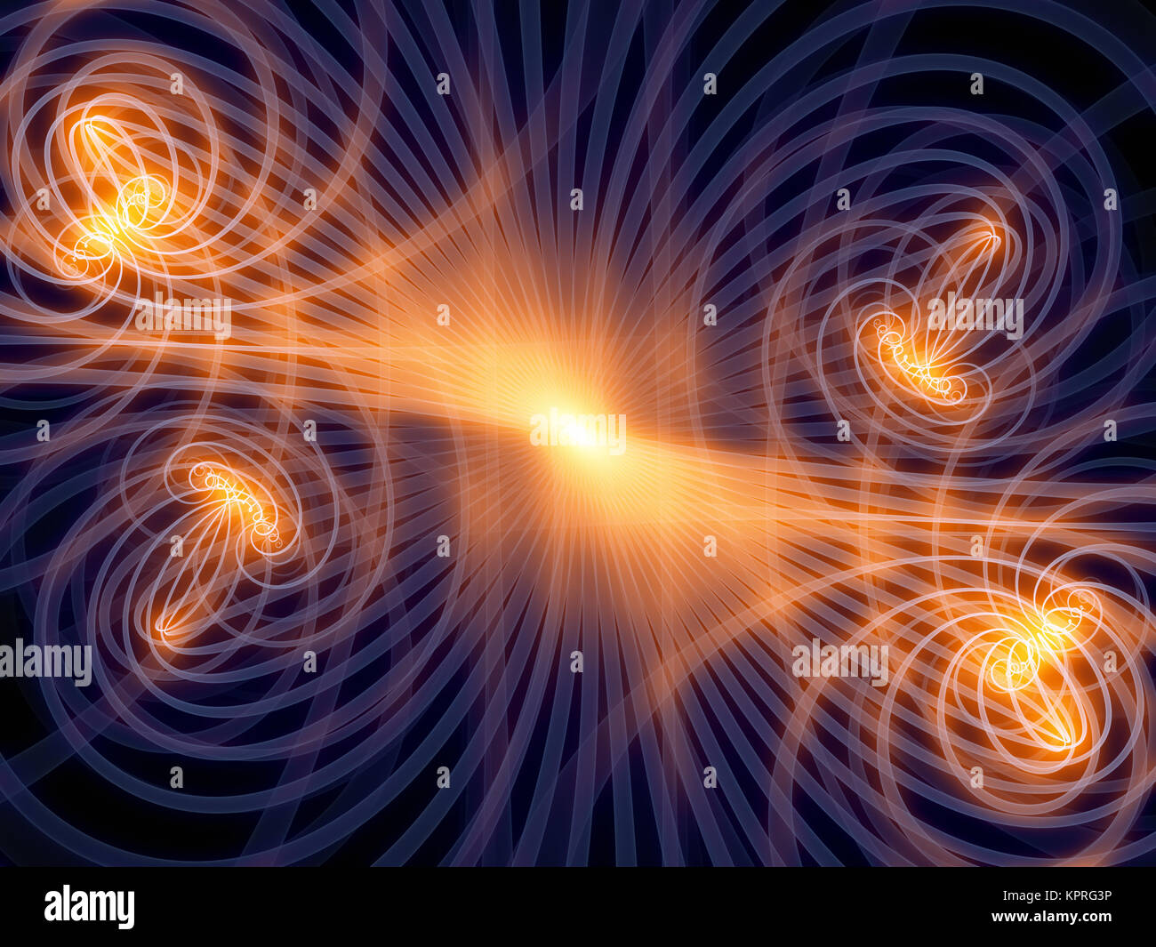 Virtual Grid Lines Stock Photo - Alamy