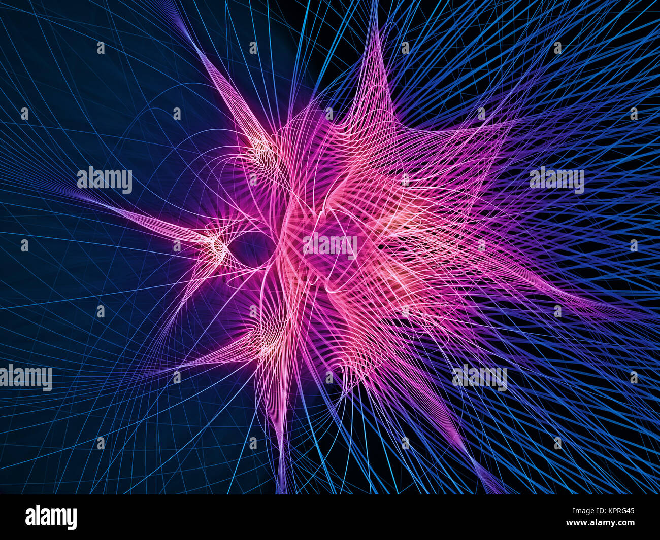 Digital Grid Lines Stock Photo - Alamy