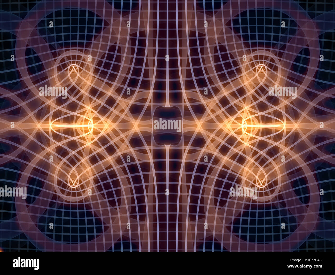 Digital Grid Lines Stock Photo - Alamy