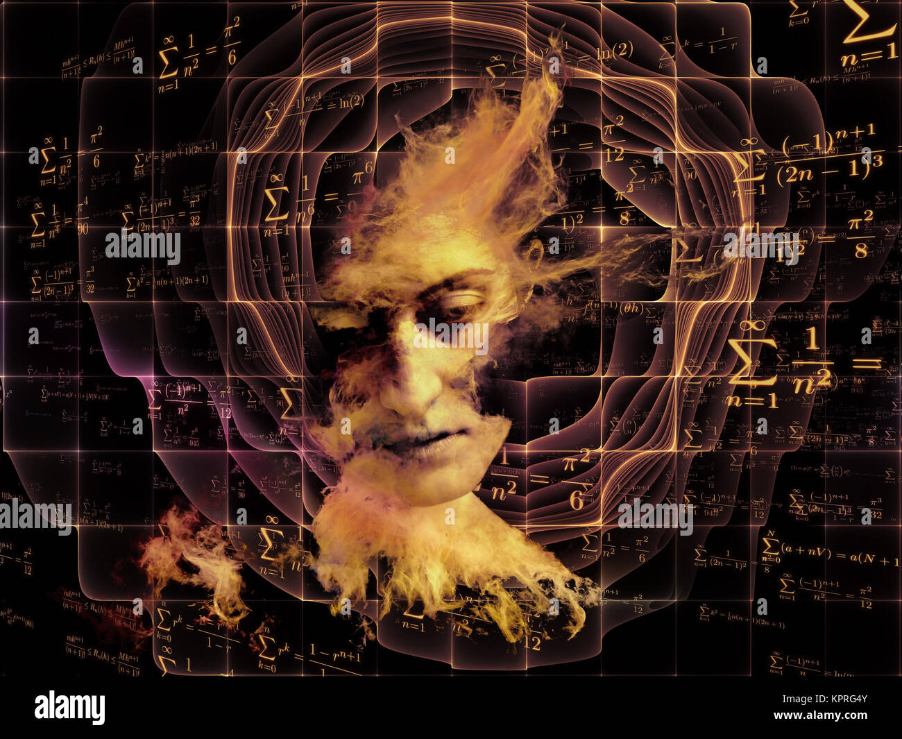 Digital Life of Understanding Stock Photo - Alamy