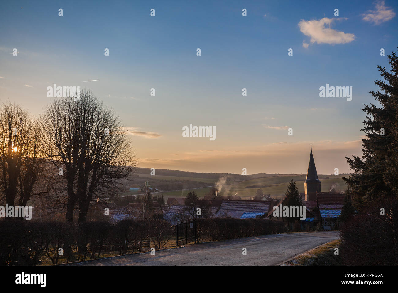 landscape in spring Stock Photo - Alamy