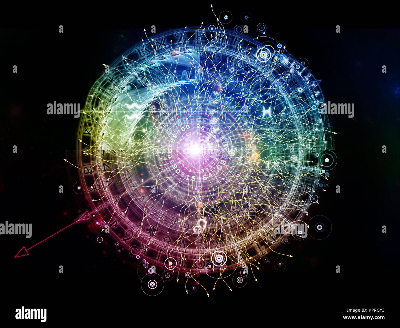 Sacred Geometry Backdrop Stock Photo - Alamy