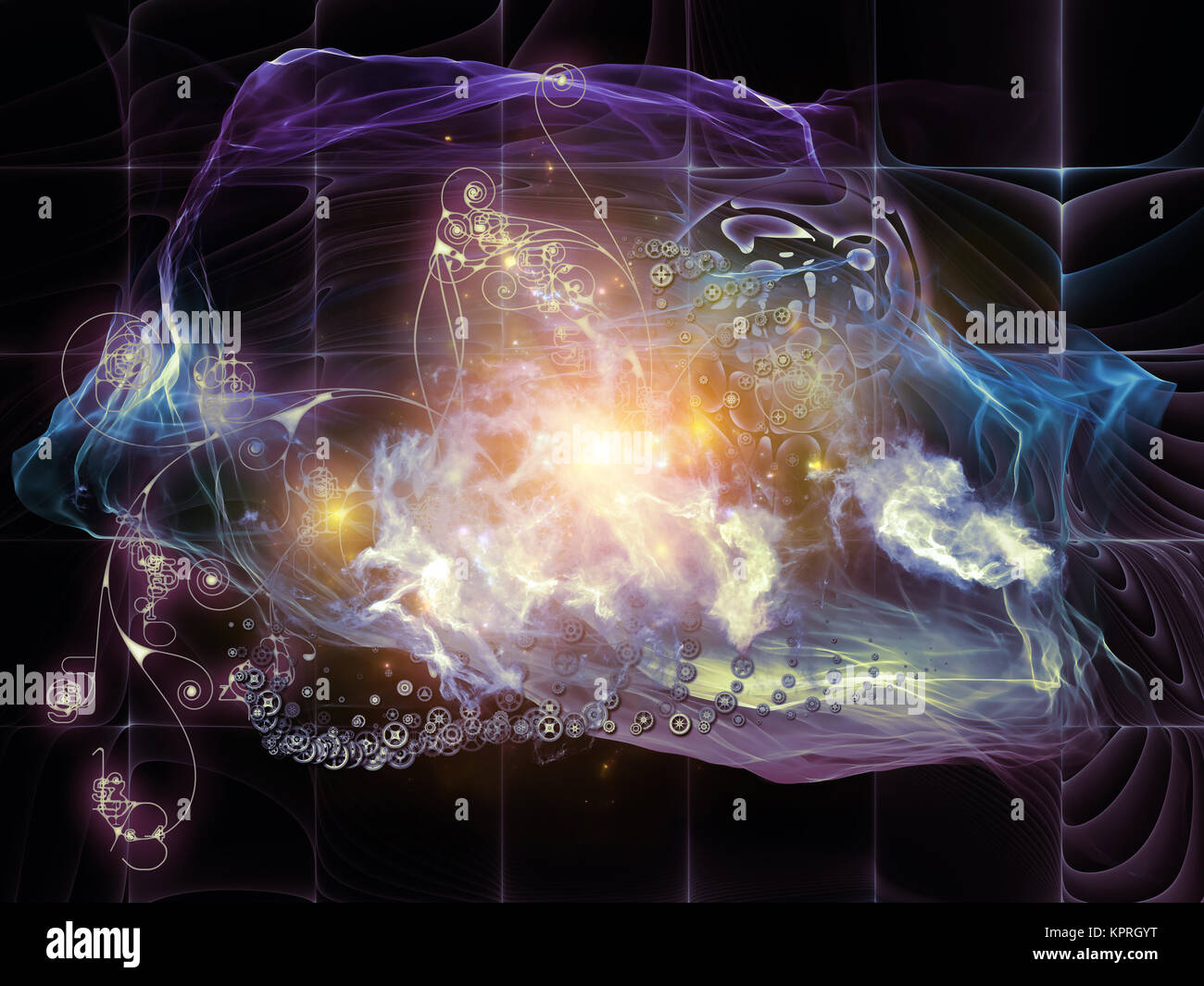 Conceptual Math Visualization Stock Photo - Alamy
