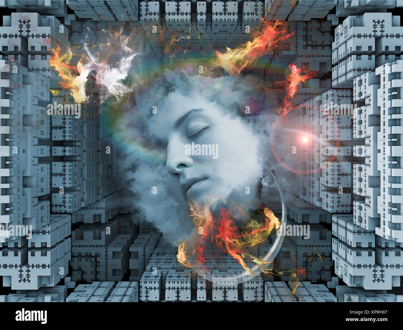 Toward Digital Thinking Stock Photo - Alamy