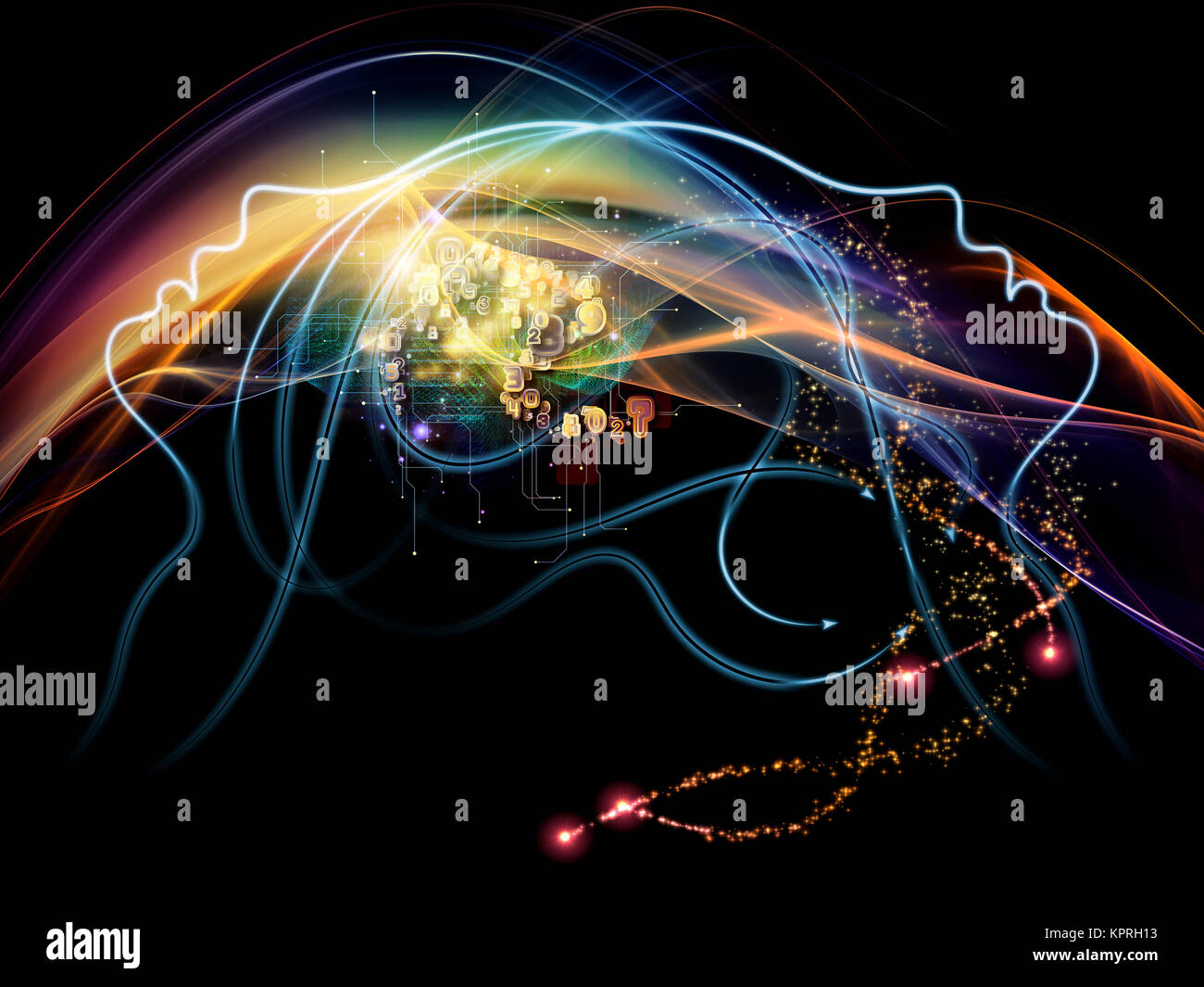 Realms of Mathematics Stock Photo - Alamy