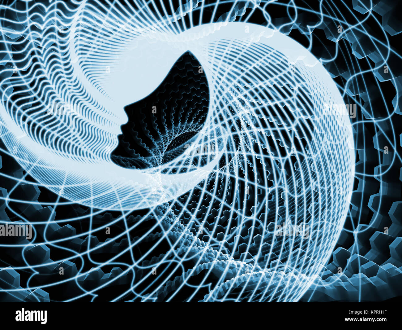 Visualization of Soul and Mind Stock Photo - Alamy