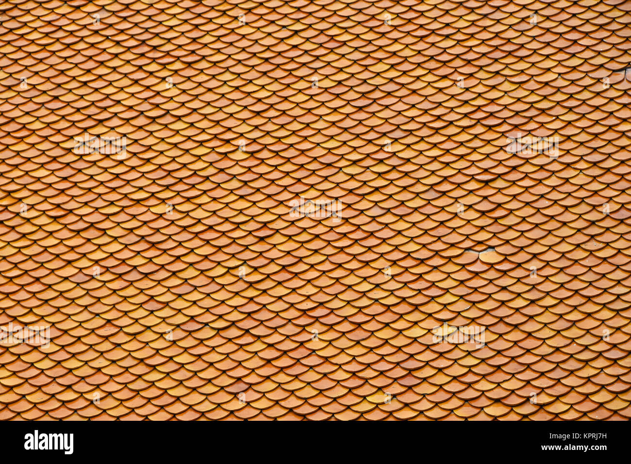 Asian brown ceramic roof tiles texture Stock Photo - Alamy
