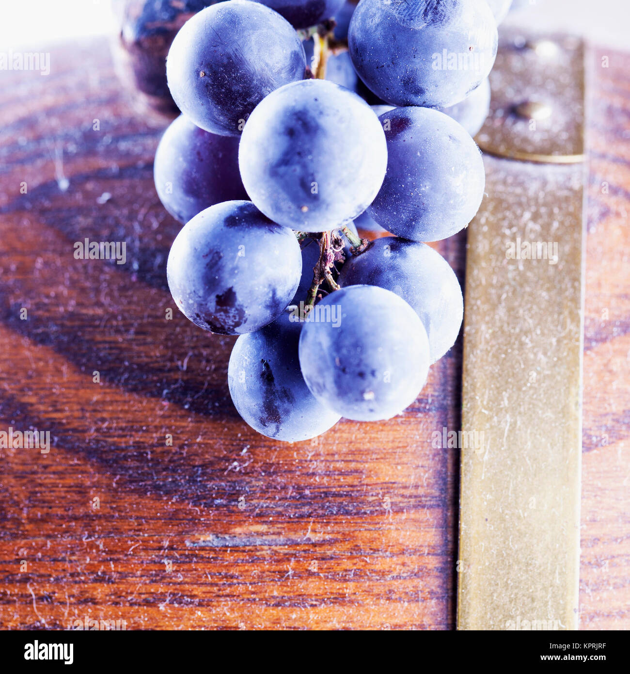Grape over barrel Stock Photo - Alamy