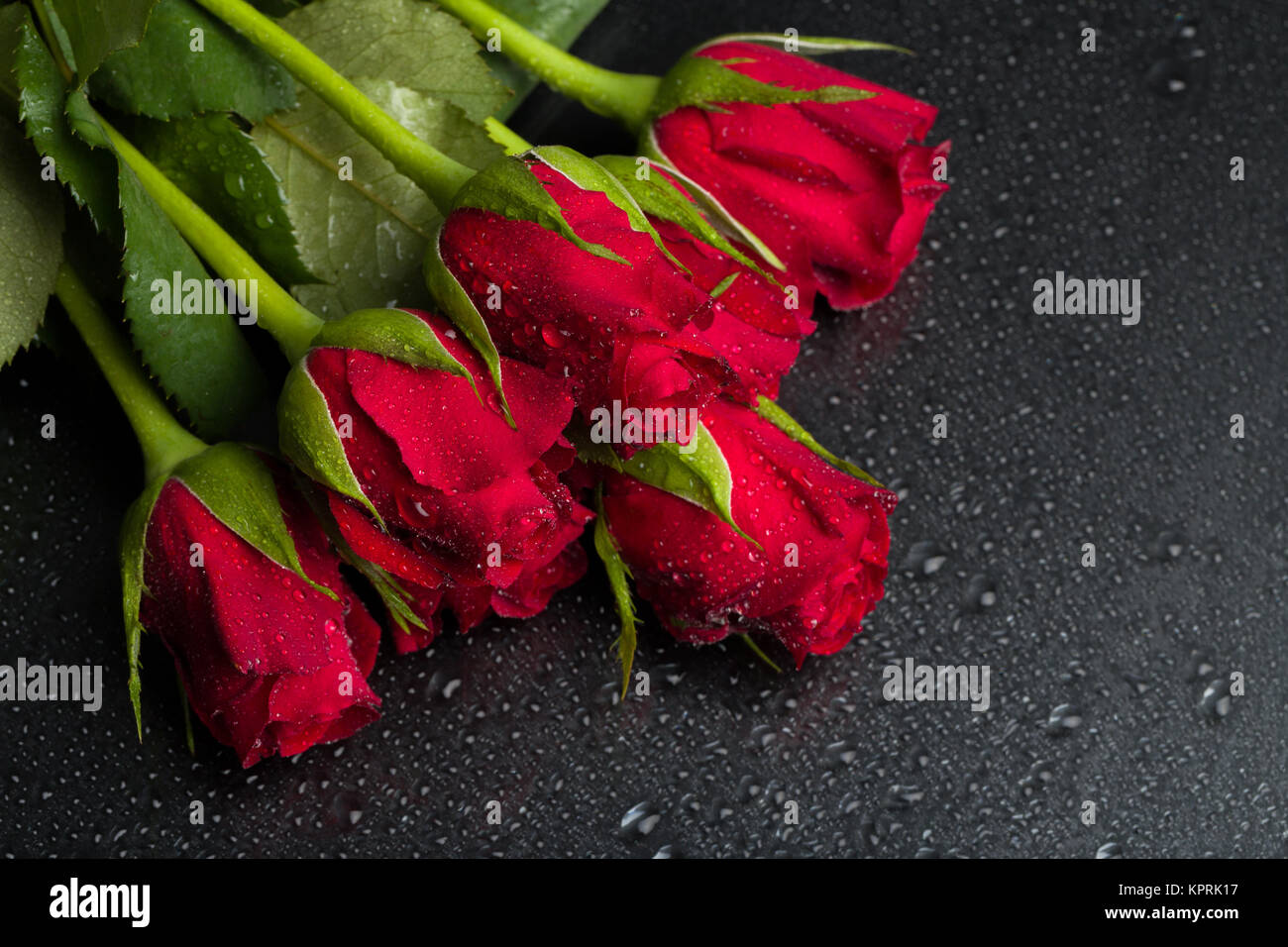 fresh red roses Stock Photo - Alamy