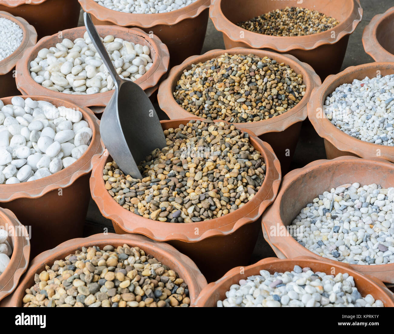 Gray pebble work hi-res stock photography and images - Alamy