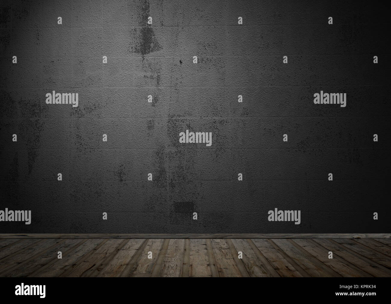 very dark empty room Stock Photo - Alamy