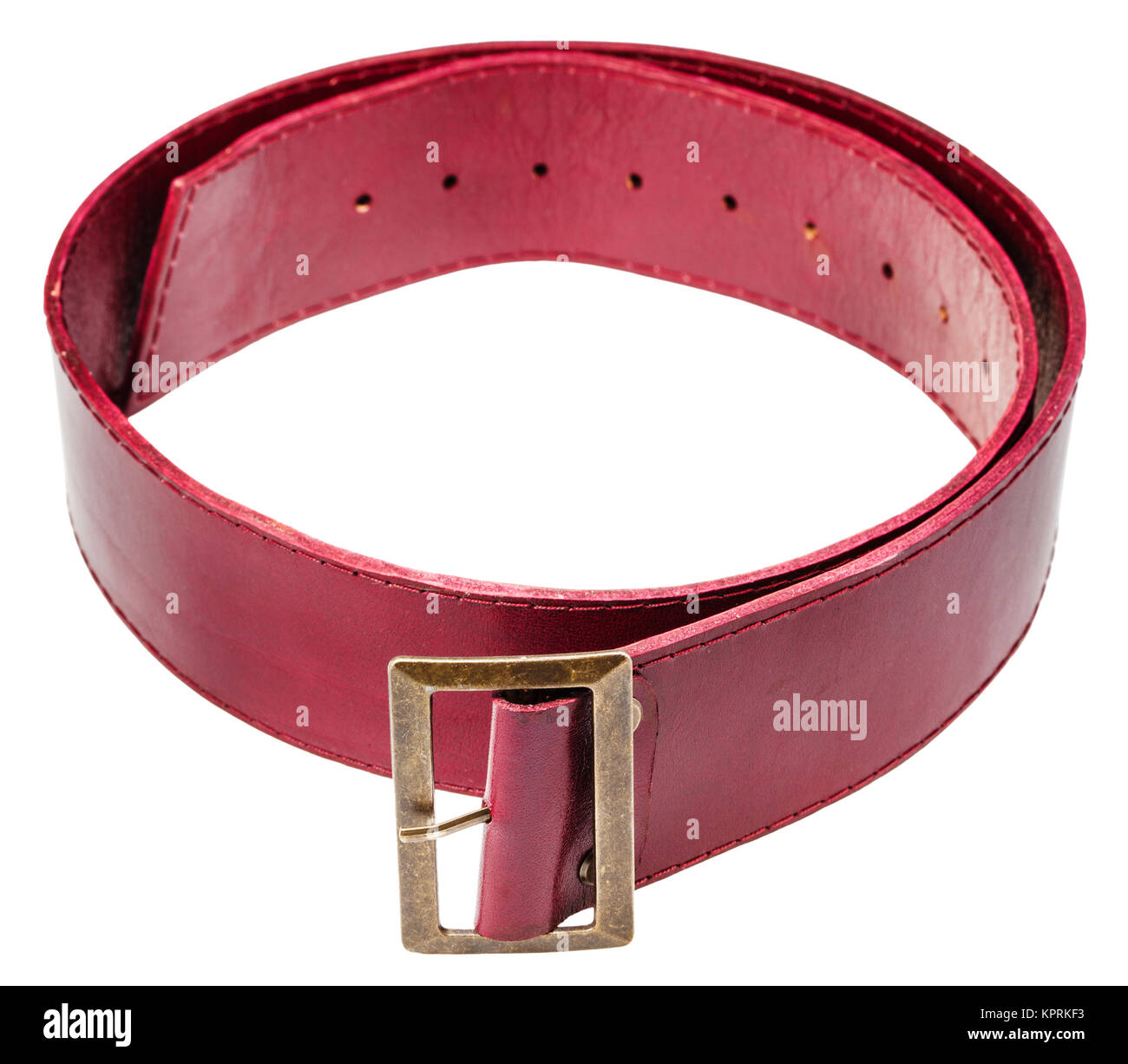 Red wide belt hi-res stock photography and images - Alamy