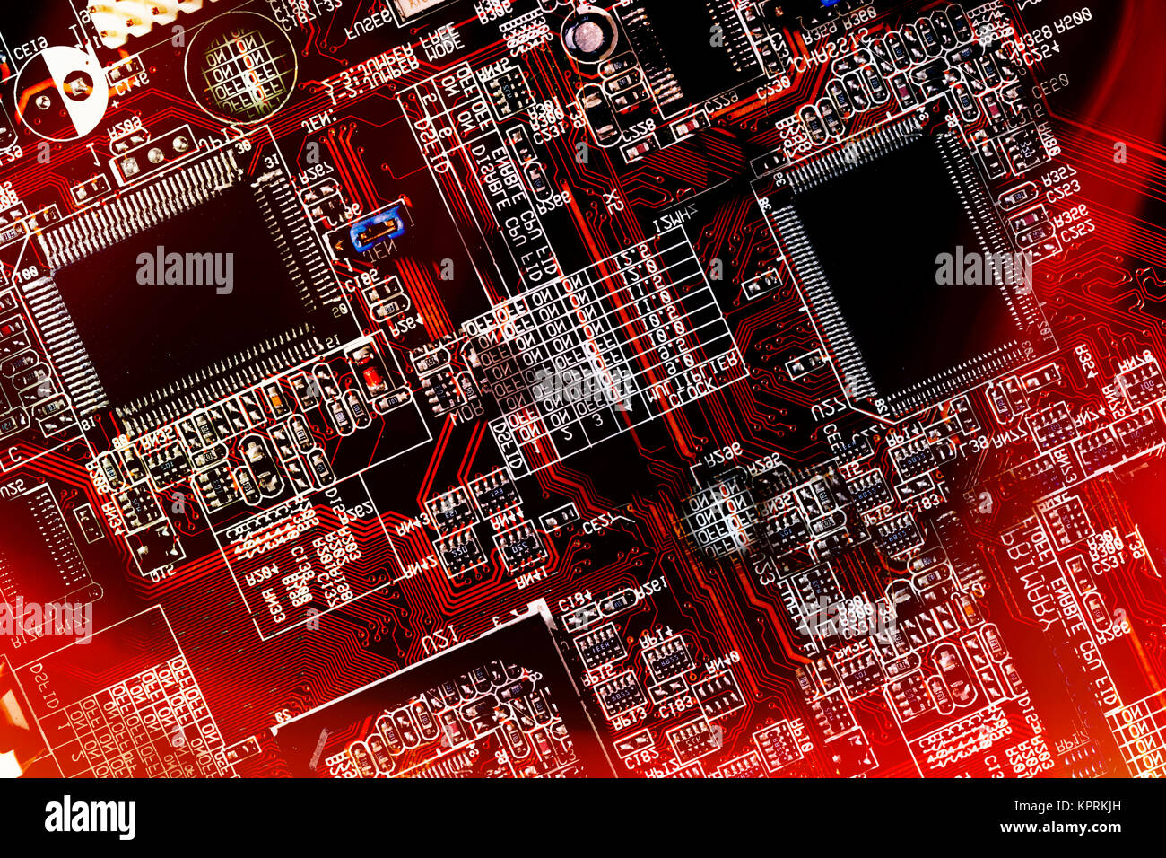 computer circuit-boards, technology concepts Stock Photo - Alamy