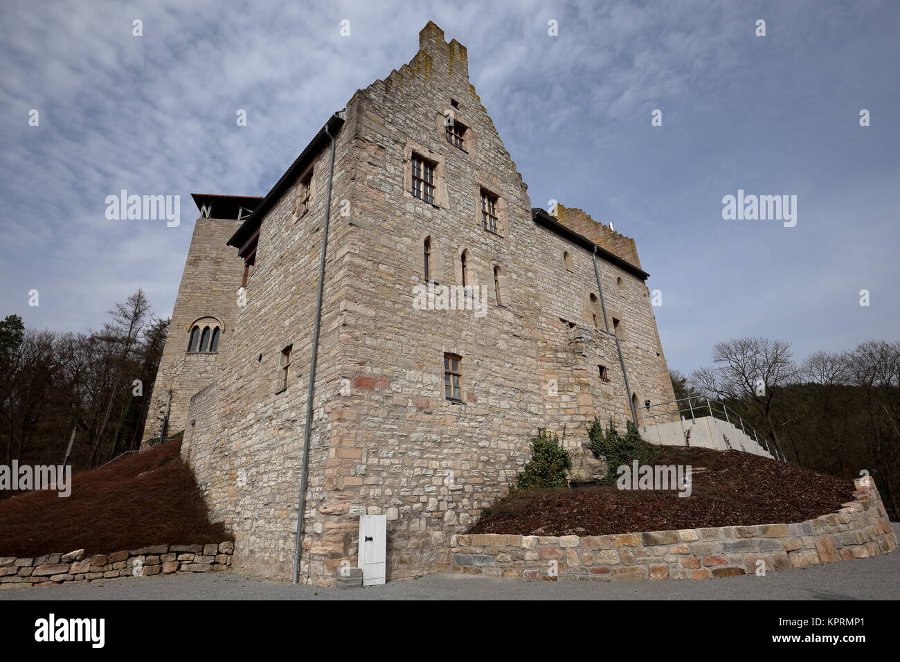 normannstein castle near treffurt in thuringia Stock Photo - Alamy