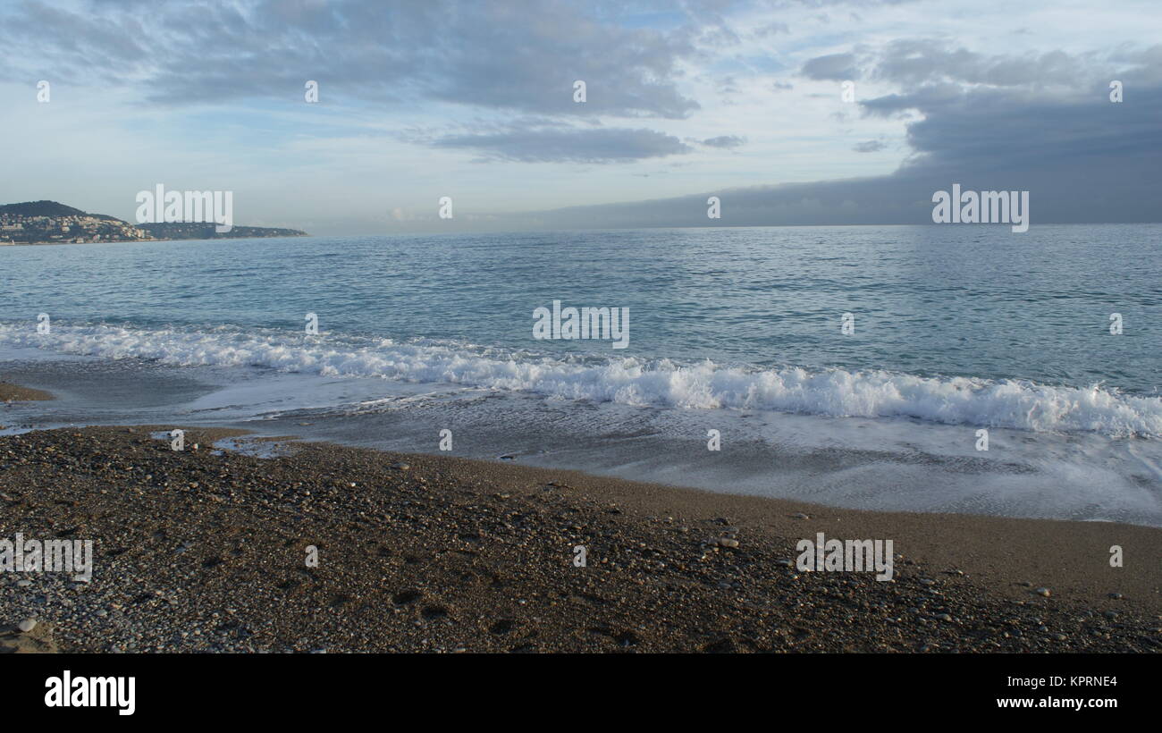 Sunny sands beach swim winter hi-res stock photography and images - Alamy