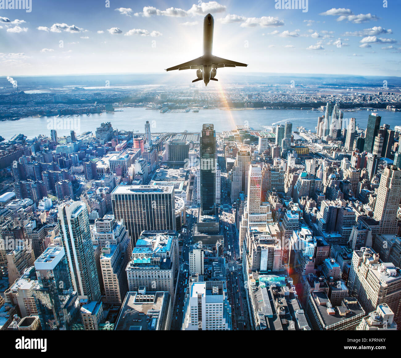 New york aeroplane hi-res stock photography and images - Alamy