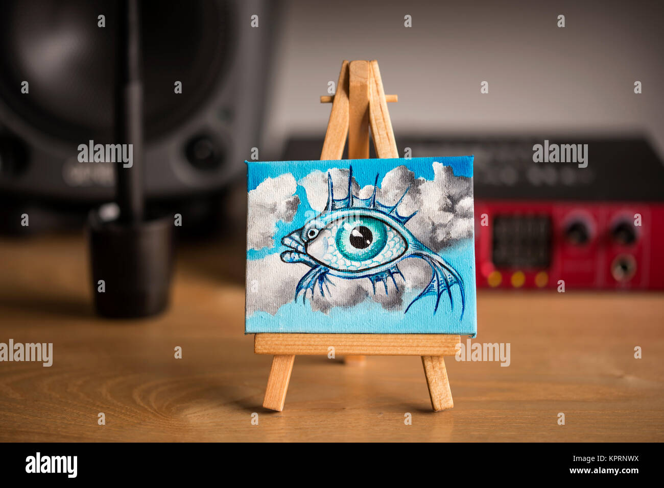 Miniature Surreal Art Stock Photo - Alamy