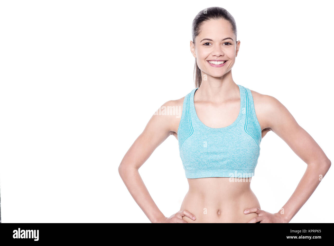 Feeling perfect after my workout! Stock Photo - Alamy