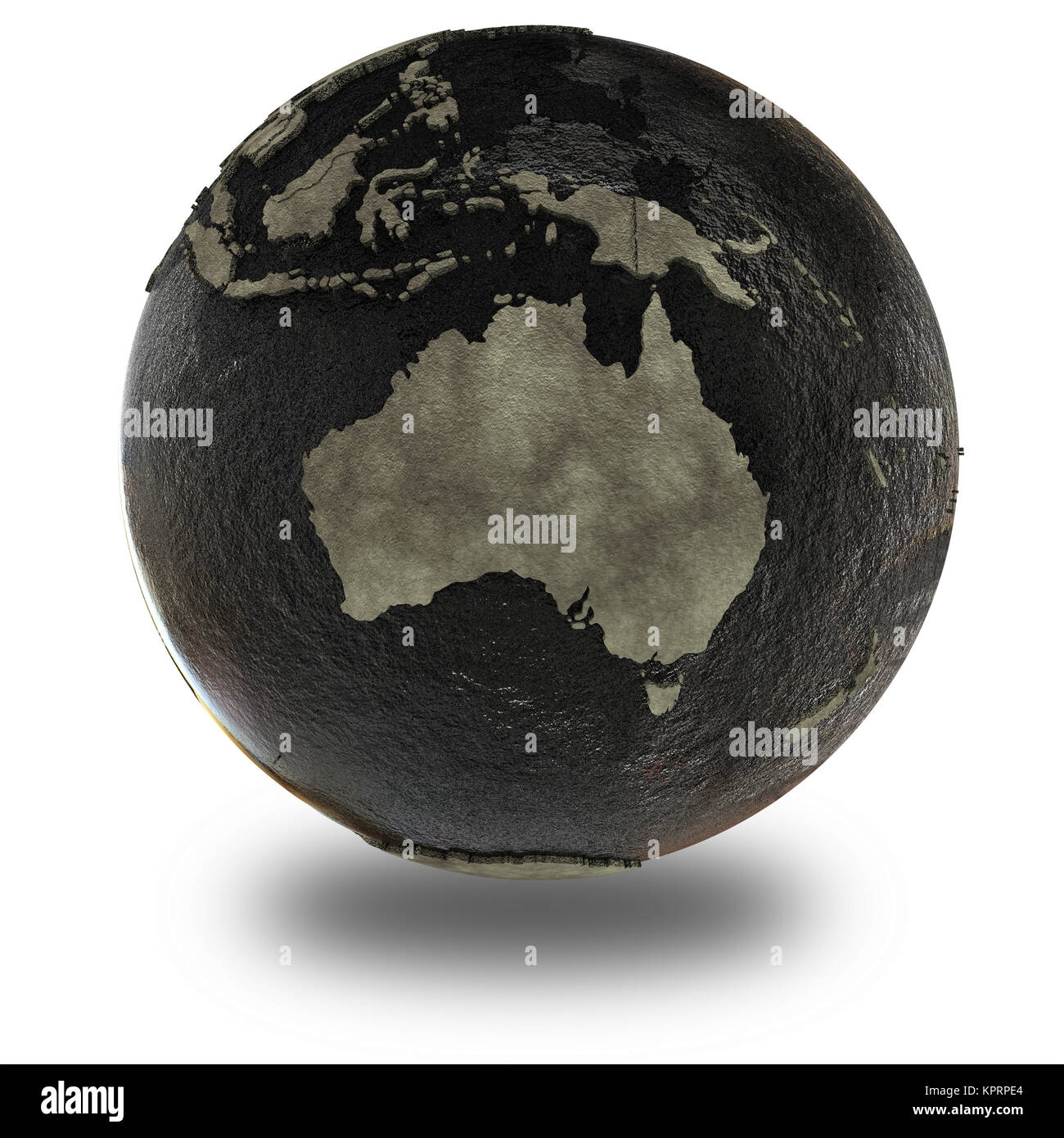 Oil globe earth map hi-res stock photography and images - Alamy