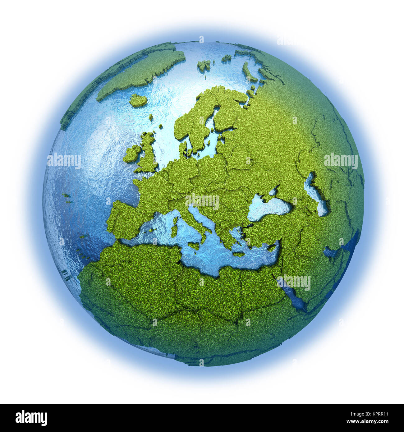 Europe on planet Earth Stock Photo - Alamy