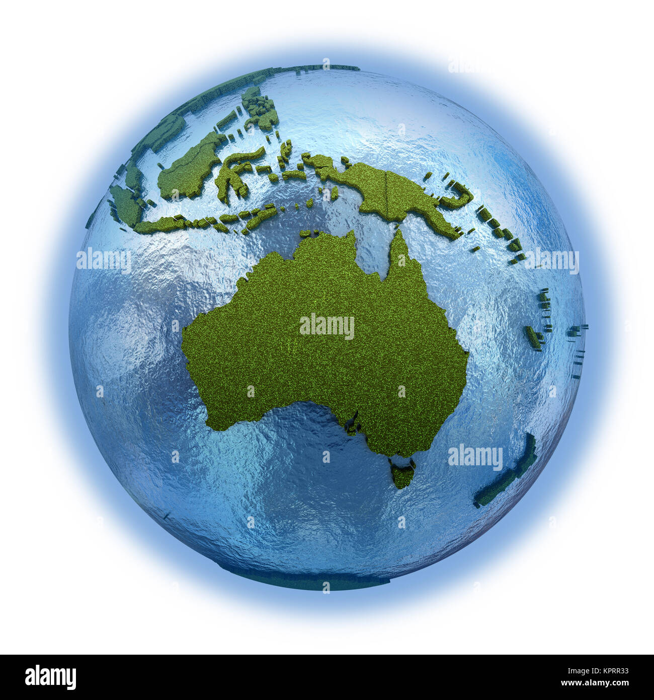 Australia on planet Earth Stock Photo - Alamy