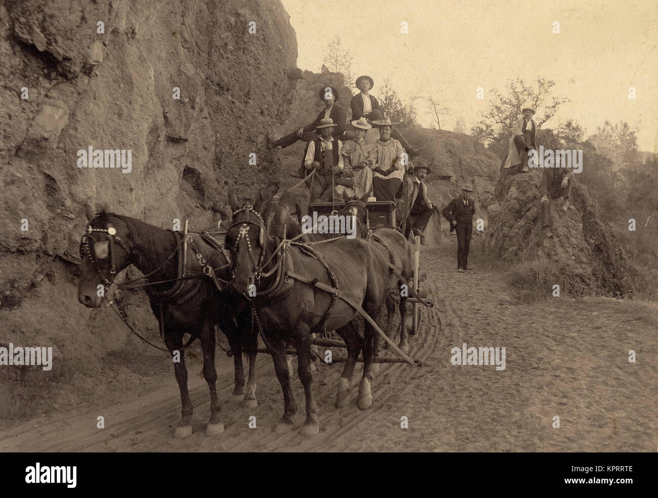 Stagecoach station hi-res stock photography and images - Alamy