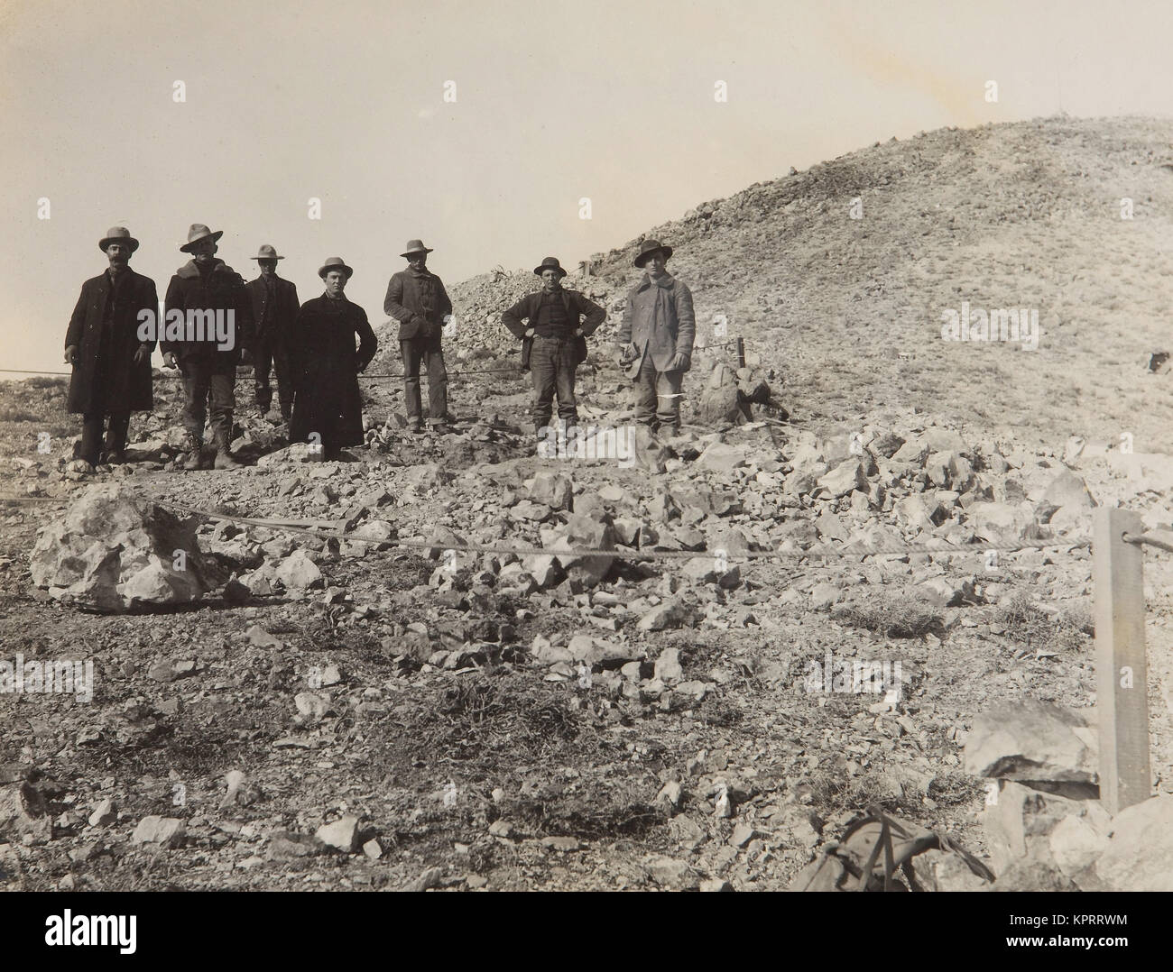 The Golden Arena On Gruett Hill Rawhide Nevada Stock Photo - Alamy