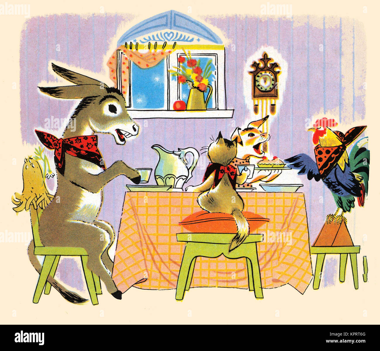 Dog tea party hi-res stock photography and images - Alamy