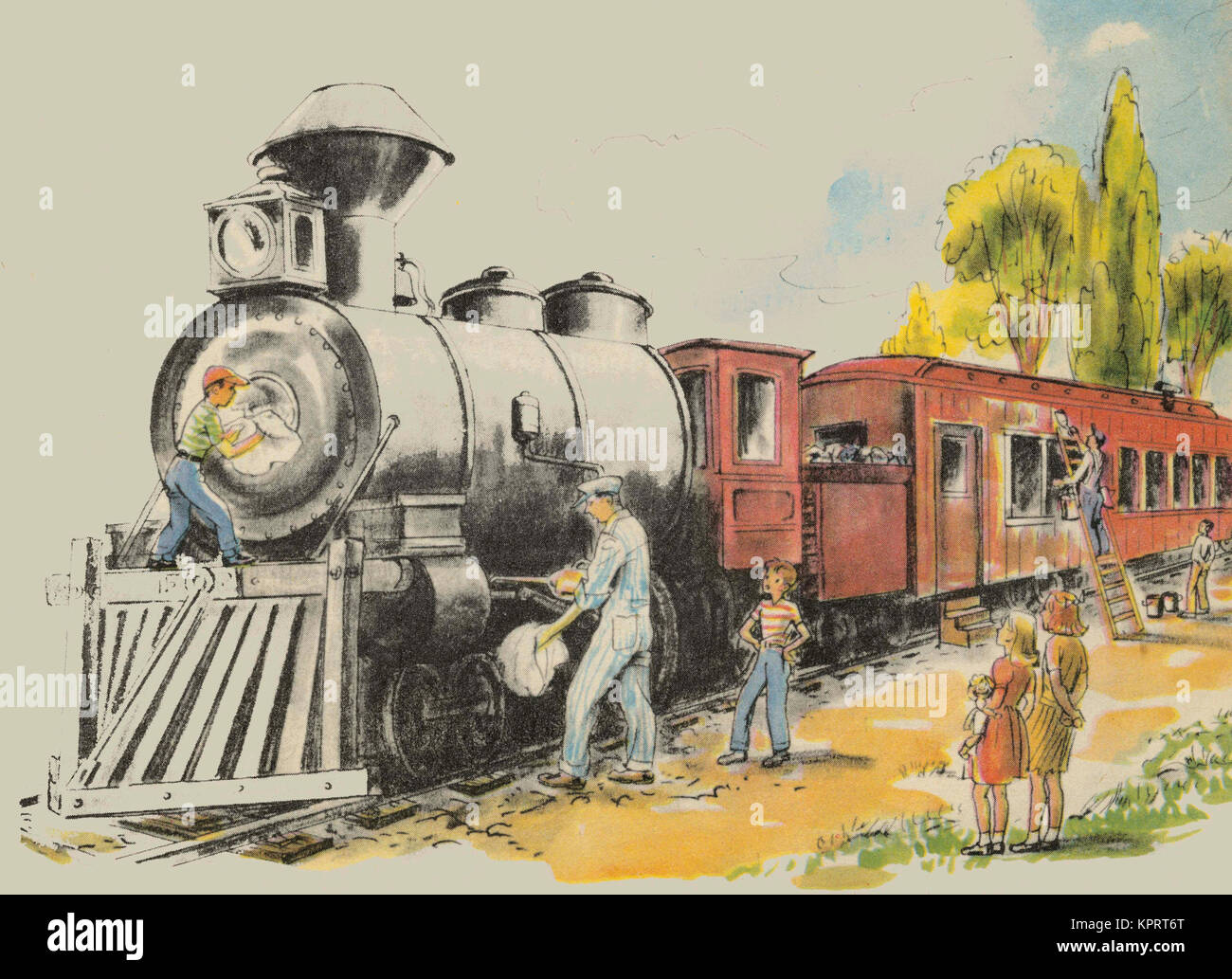 Hoot, Toot, Toot Stock Photo - Alamy