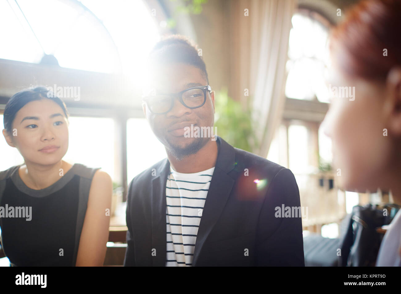 Professional young attentive woman hi-res stock photography and images ...