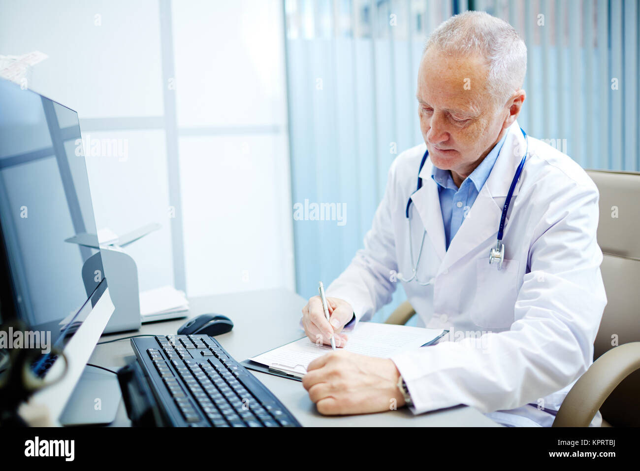 Practitioner at work Stock Photo - Alamy