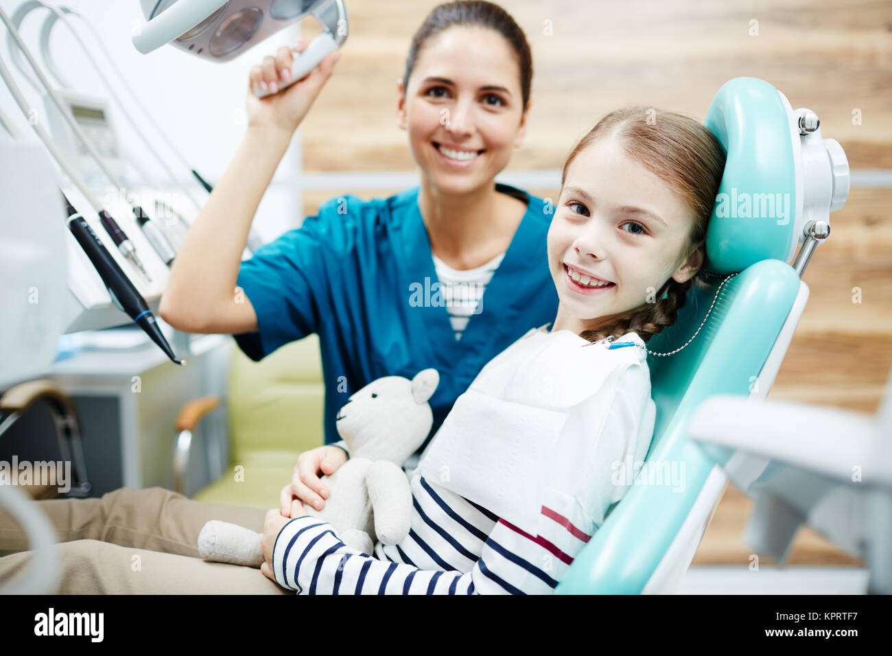 Patient of dentist Stock Photo - Alamy