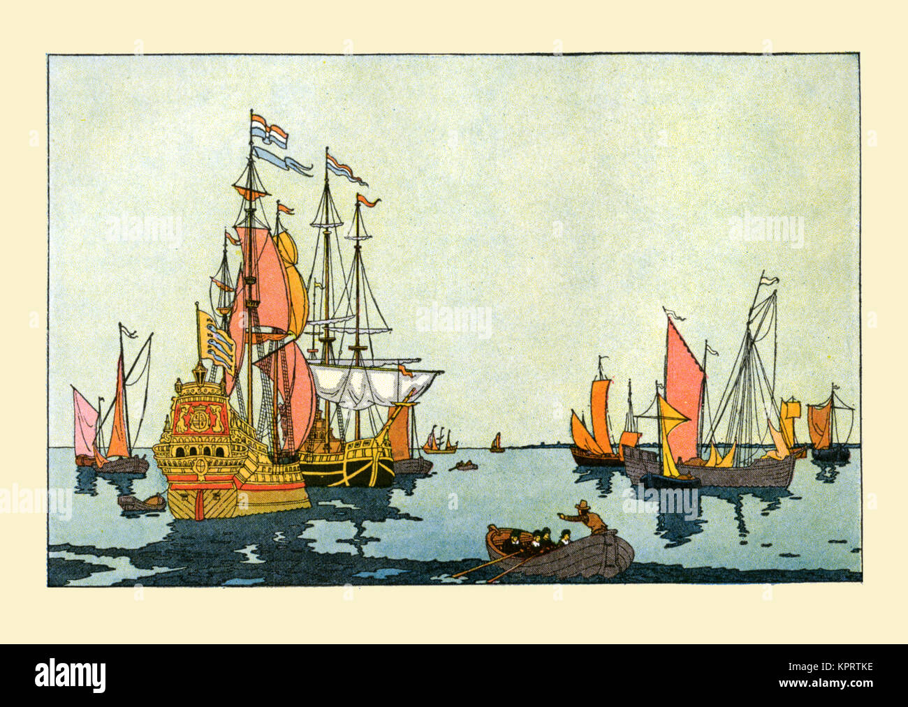 Dutch Warships at Rest Stock Photo - Alamy