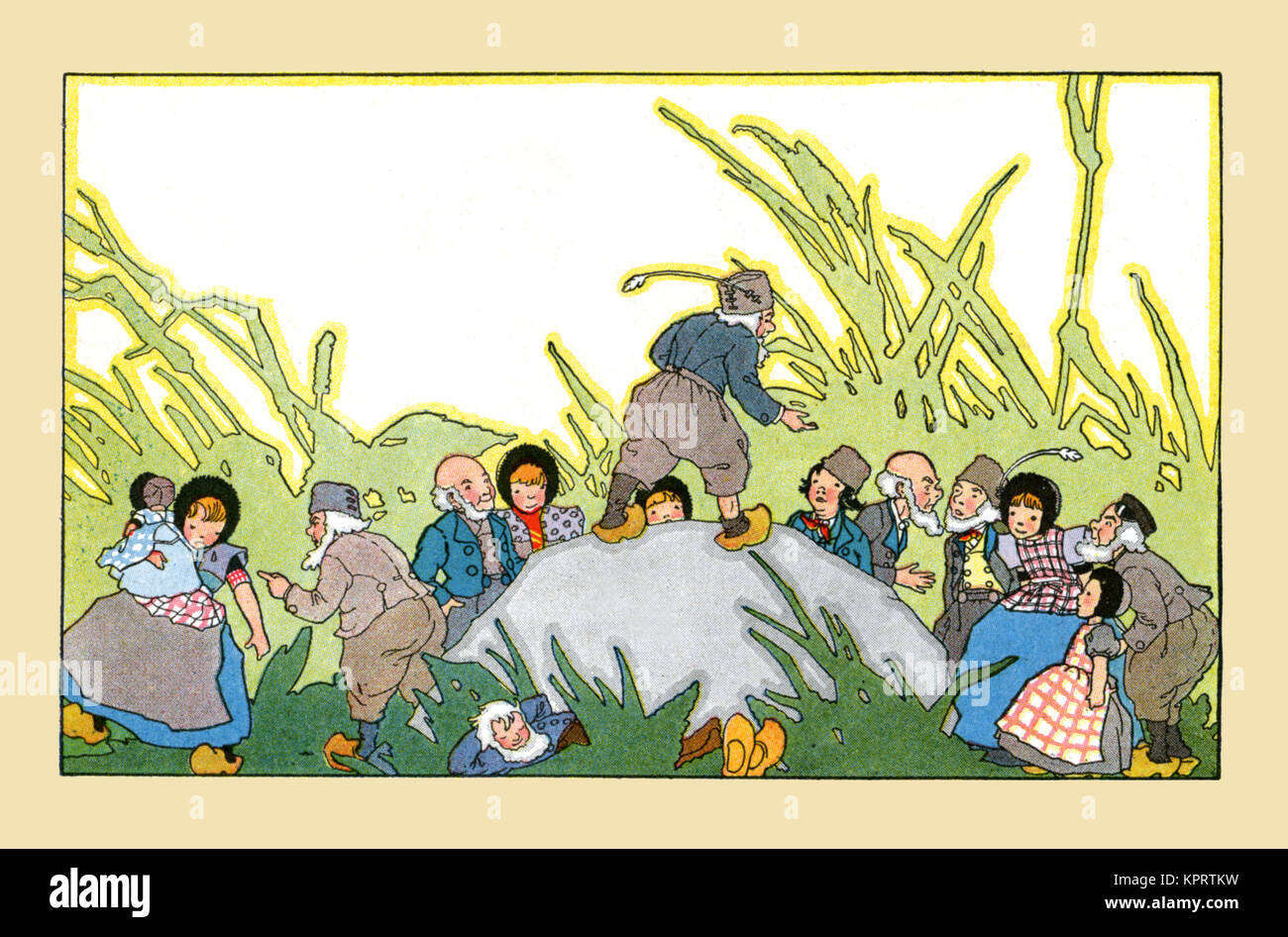 Meeting of the Little Folk Stock Photo - Alamy