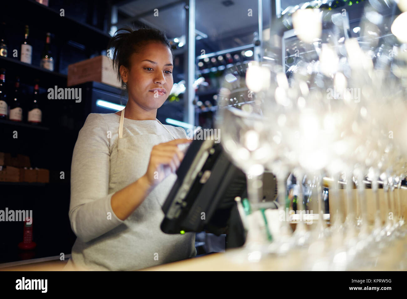 Working with orders Stock Photo - Alamy